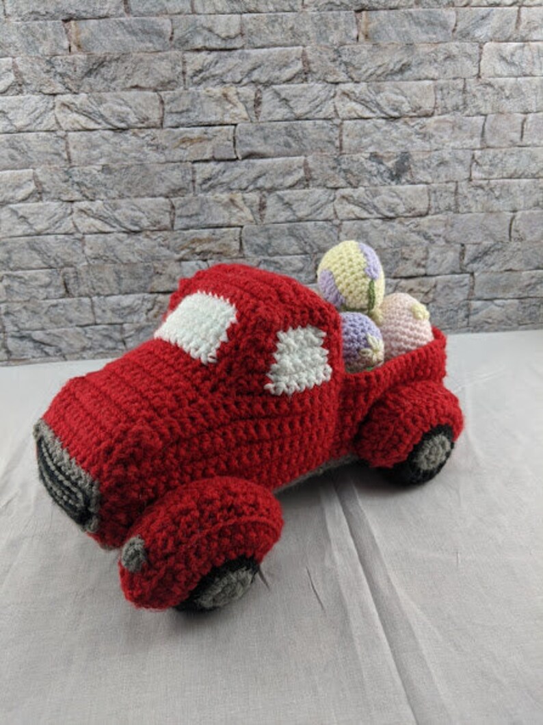 Vintage Truck Crochet Pattern Crochet Truck Pattern Crochet - Etsy