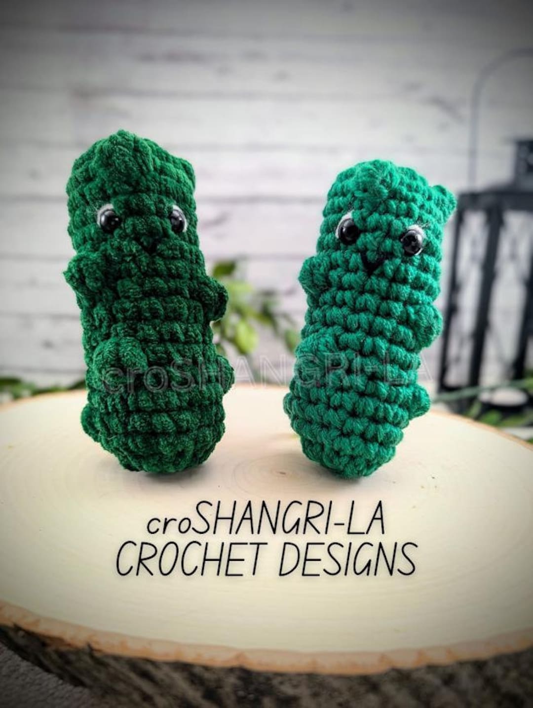 Pickle Crochet Pattern, Crochet Pickle Pattern, Amigurumi Pickle ...
