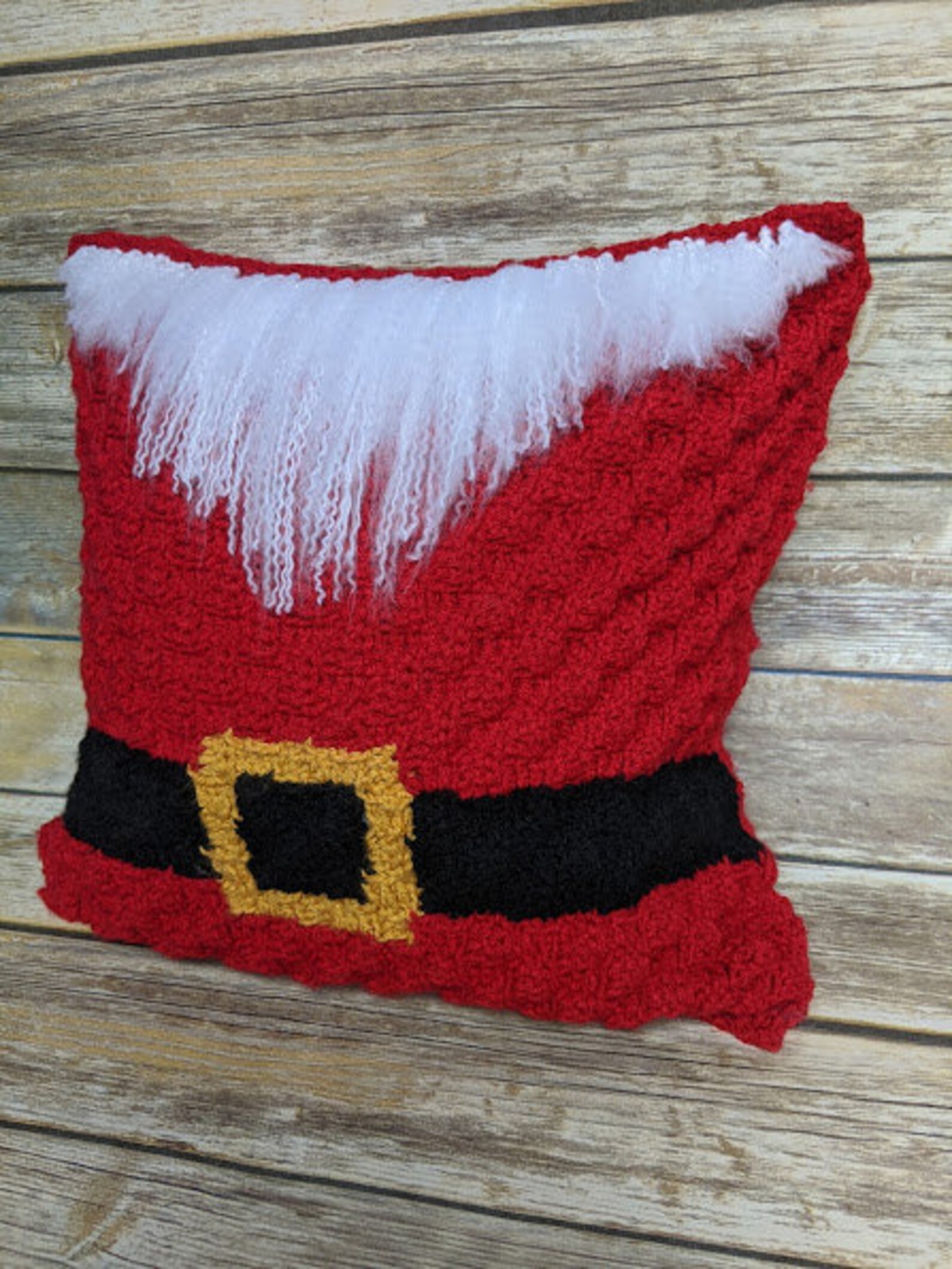 Santa Claus Pillow Crochet Pattern Crochet Christmas Pillow - Etsy