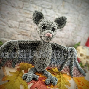 Betty the Fruit Bat Crochet Pattern, Crochet Bat Pattern, Bat Amigurumi ...