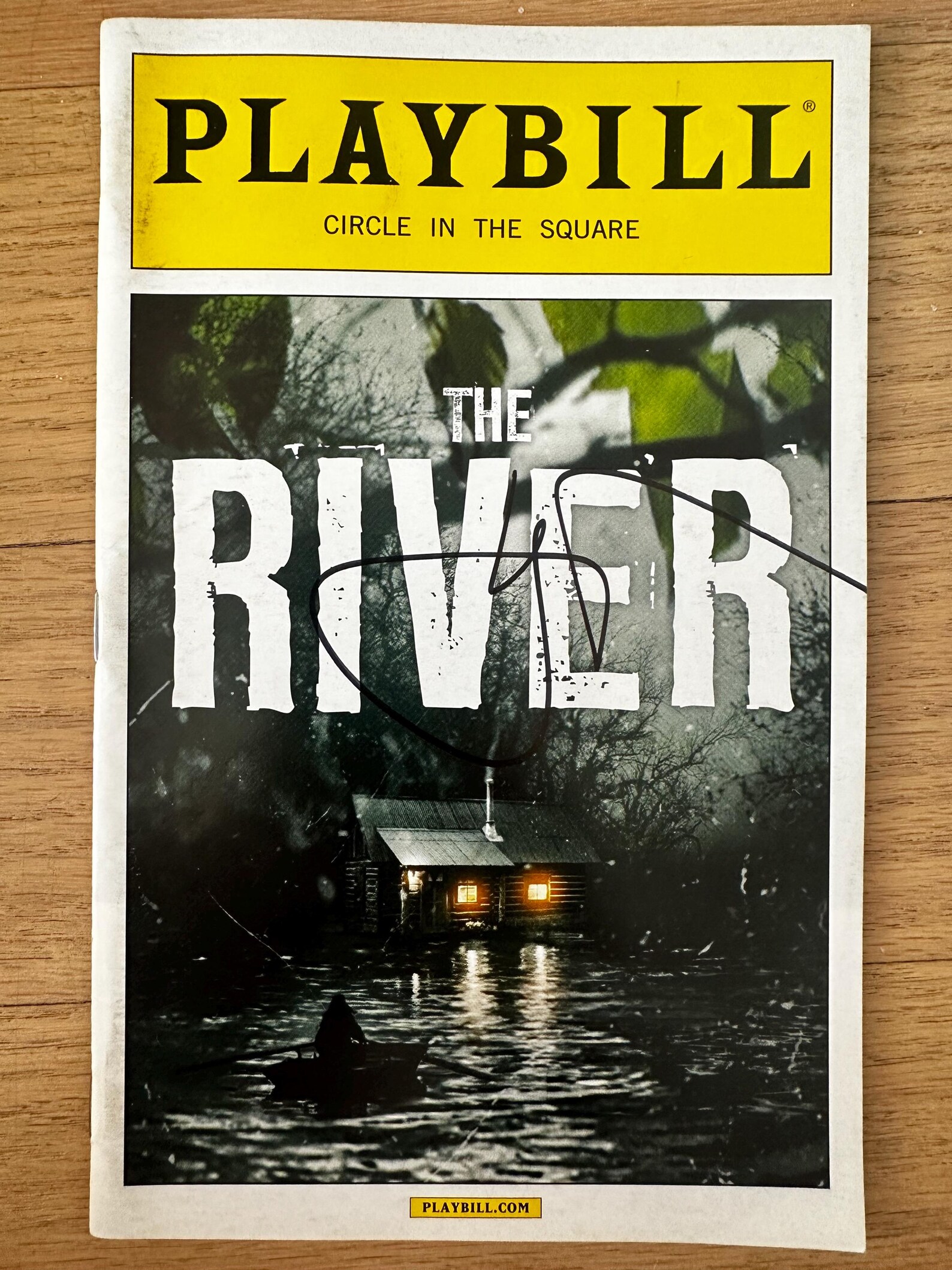 Hugh Jackman Signe the River Playbill. Deadpool & Wolverine - Etsy