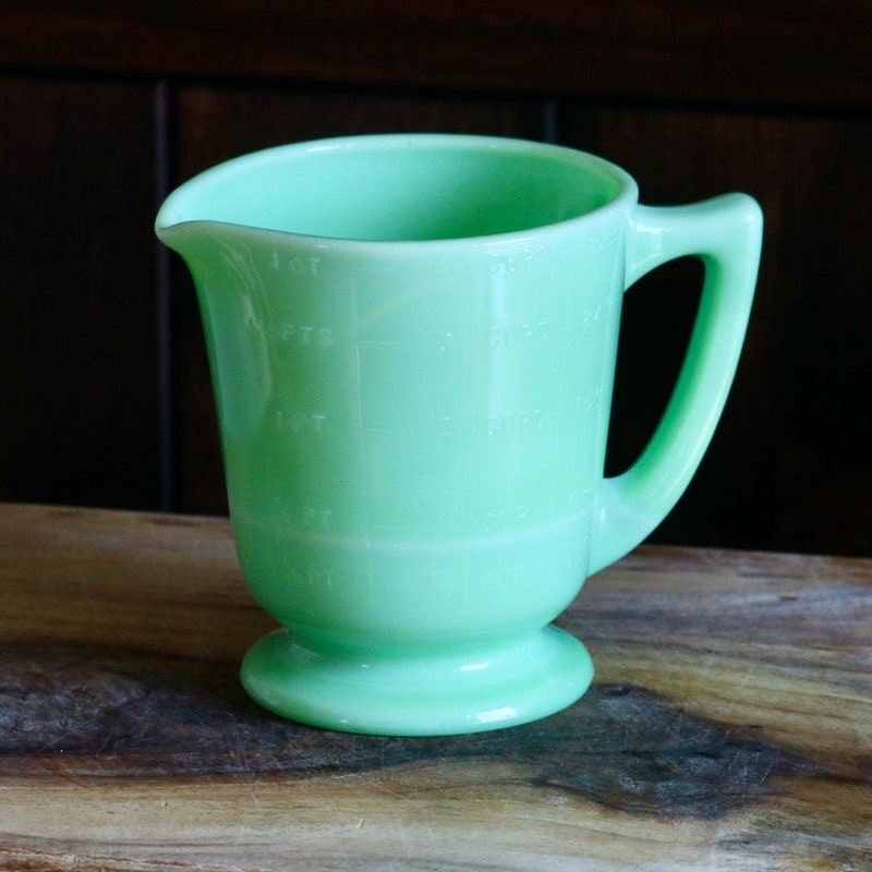 Jadeite Pitcher - Etsy