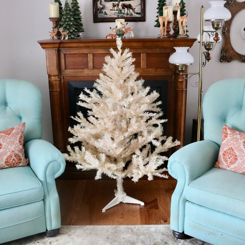 Vintage Tinsel Christmas Tree - Etsy