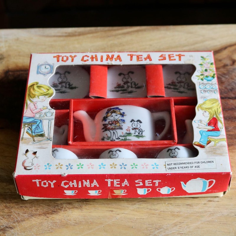 Vintage Childrens Tea Set Made in Japan - Etsy
