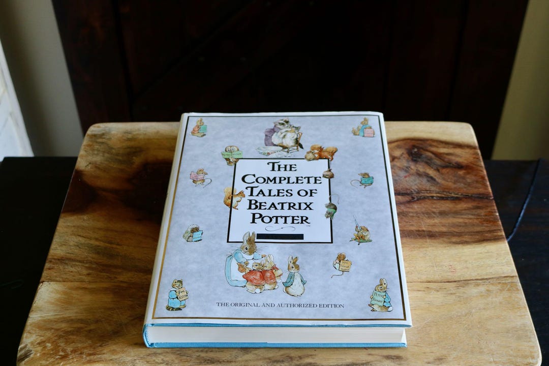 Vintage Beatrix Potter Book, the Complete Tales of Beatrix Potter ...