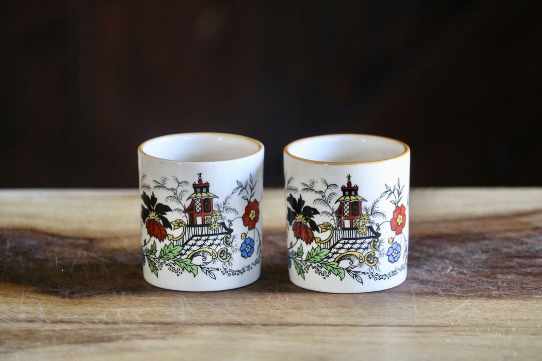 Vintage Sandland Ware Hanley Jelly Pots, Retro Kitchenalia, English ...