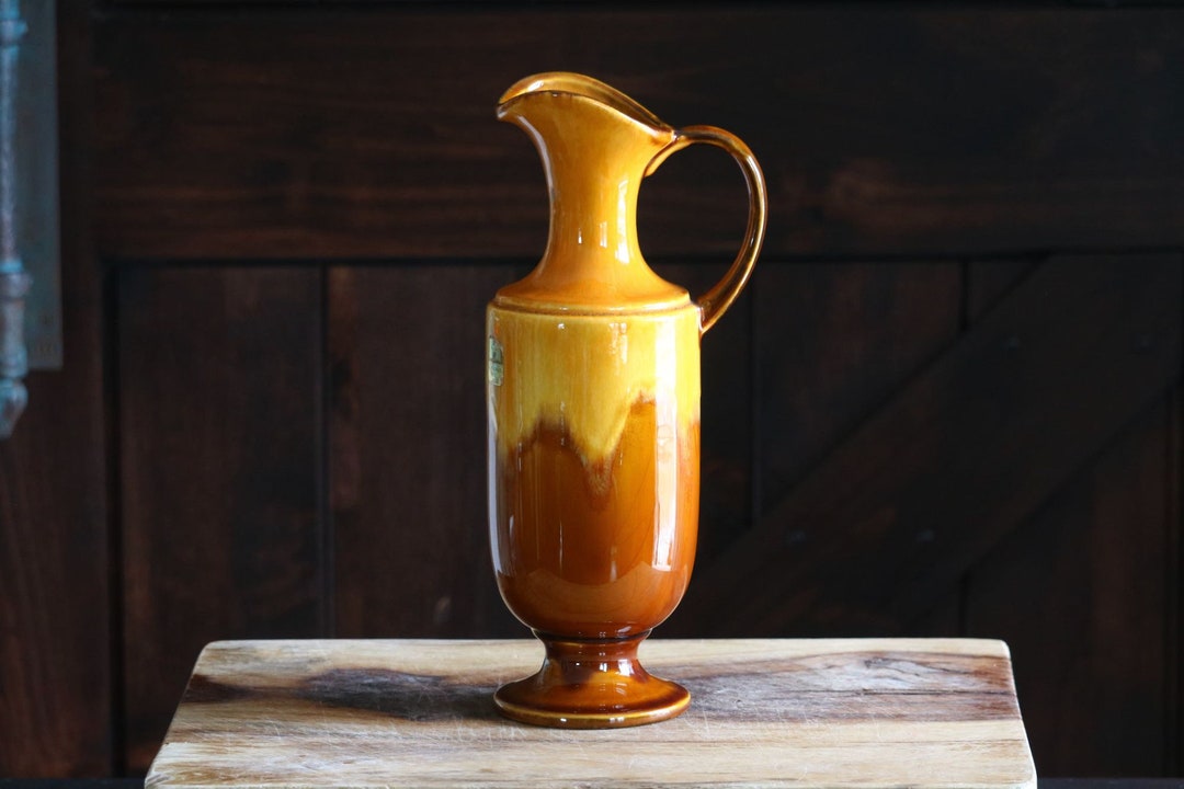 Vintage Haeger Ewer, Bougie Mid Century Decor, Beautiful Pitcher With ...