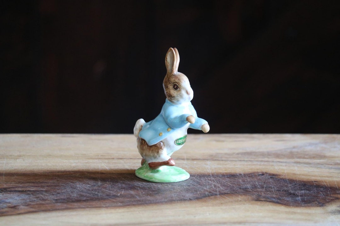 Vintage Beatrix Potter Peter Rabbit Figurine, Easter & Spring Decor ...