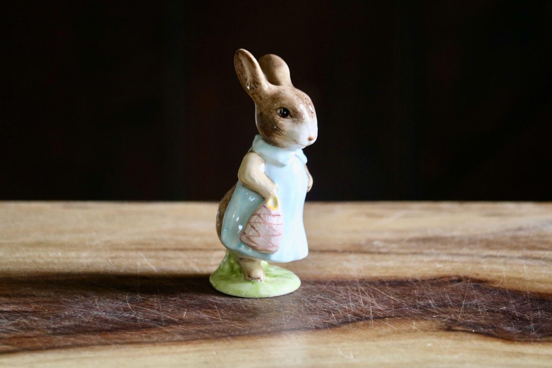 Vintage Beatrix Potter Mrs Flopsy Bunny Figurine, Spring Decor, Cute ...