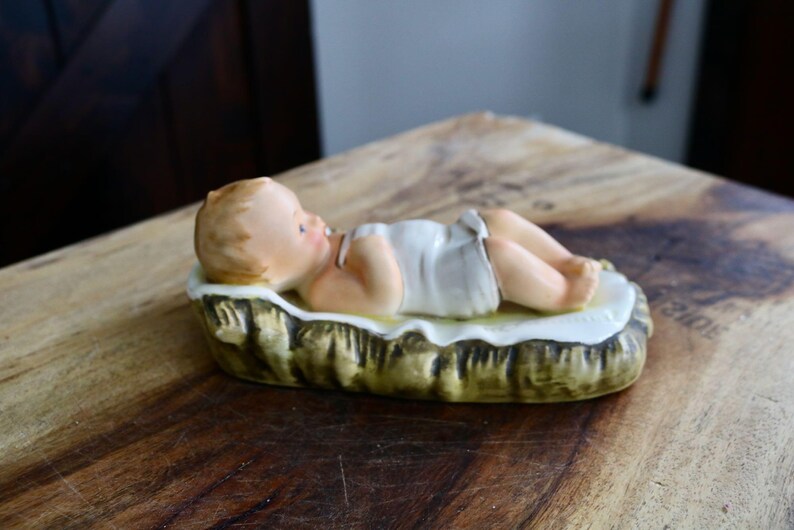 Hummel Baby Jesus Figurine, Vintage Christmas Decor, Goebel Christ ...