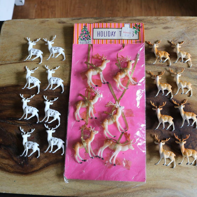 Plastic Deer - Etsy