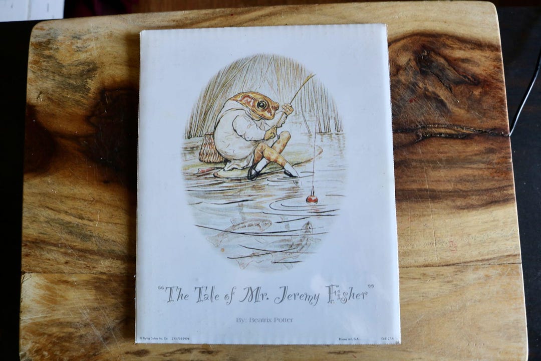 Vintage Frog Print, 8 X 10 Framable Beatrix Potter Artwork, the Tale of ...