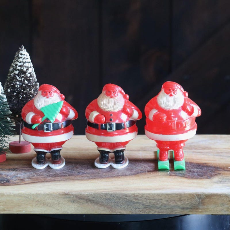 Santa Candy Container - Etsy