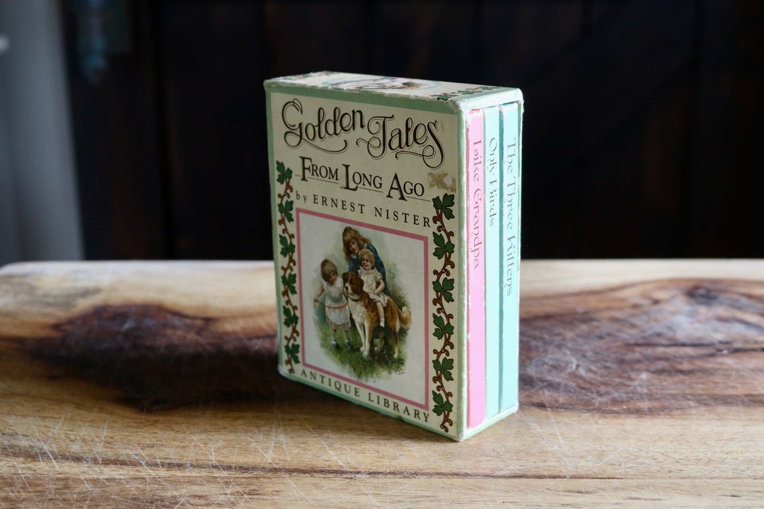 Vintage Golden Tales From Long Ago Cased Book Set, 1979 Reproductions ...