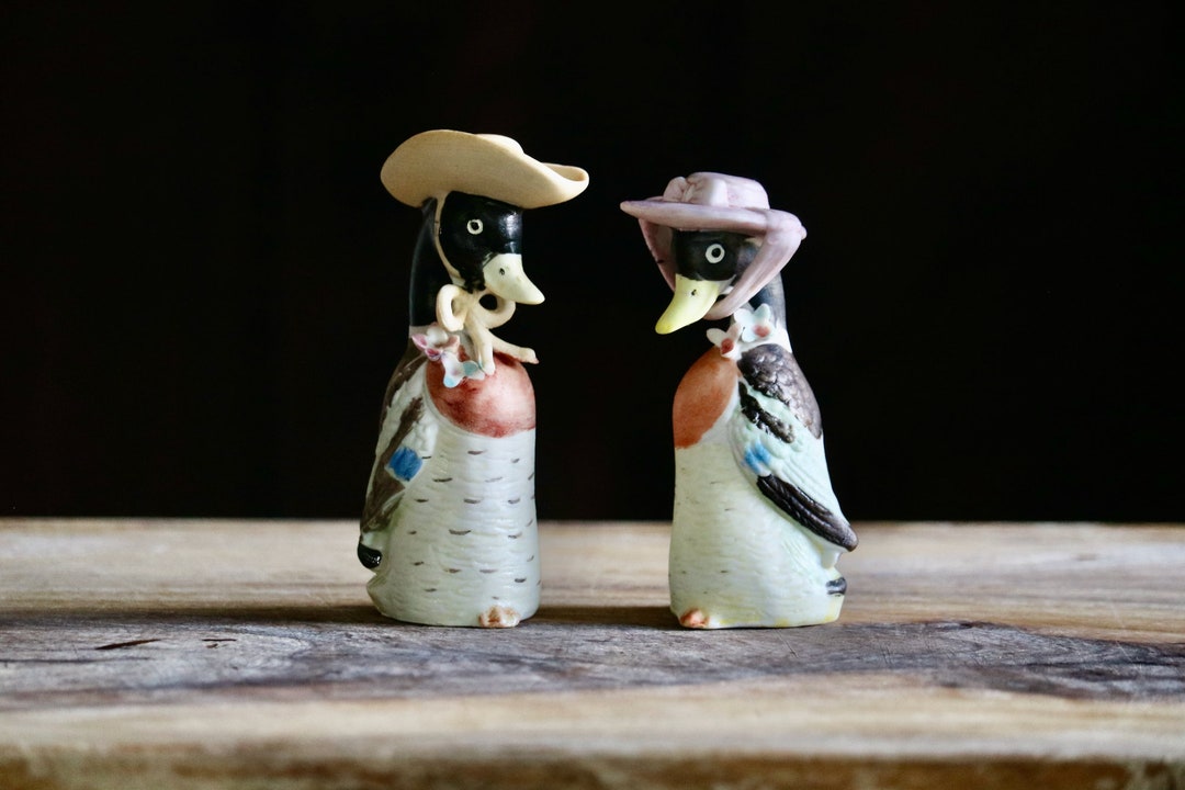 Vintage Lefton Goose Salt and Pepper Shaker, Retro Kitchenalia, Spanish ...