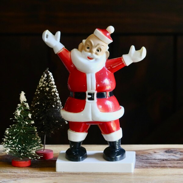 Plastic Santa - Etsy