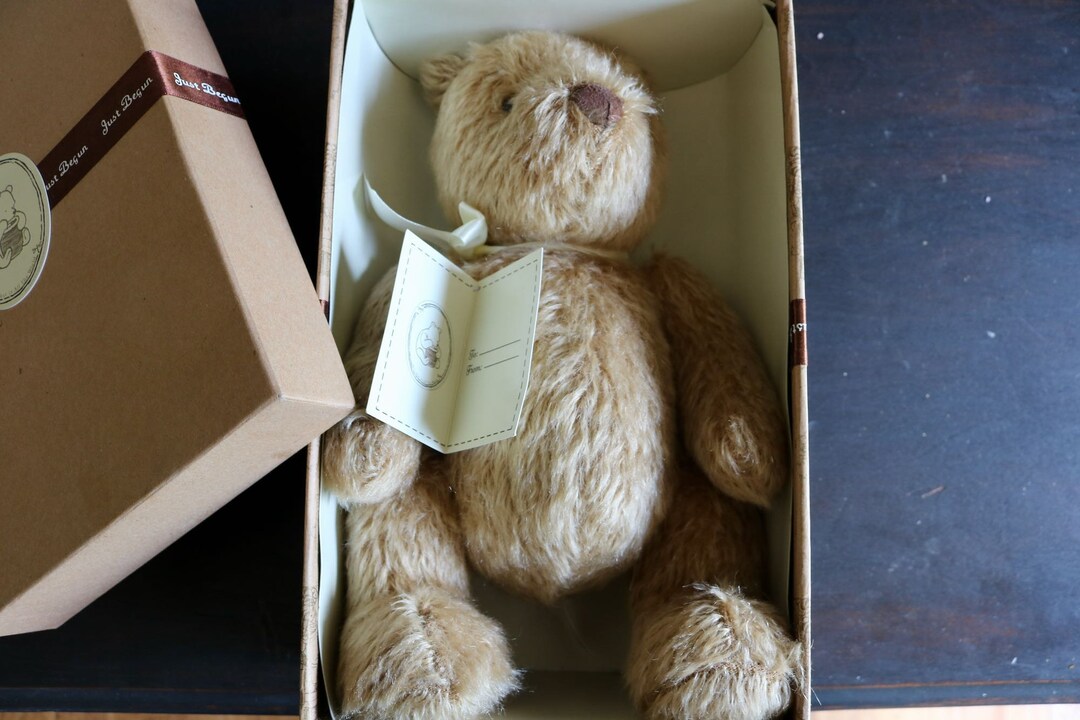 Vintage Just Begun Disney Mohair Classic Winnie the Pooh Plush 11 1/2 ...