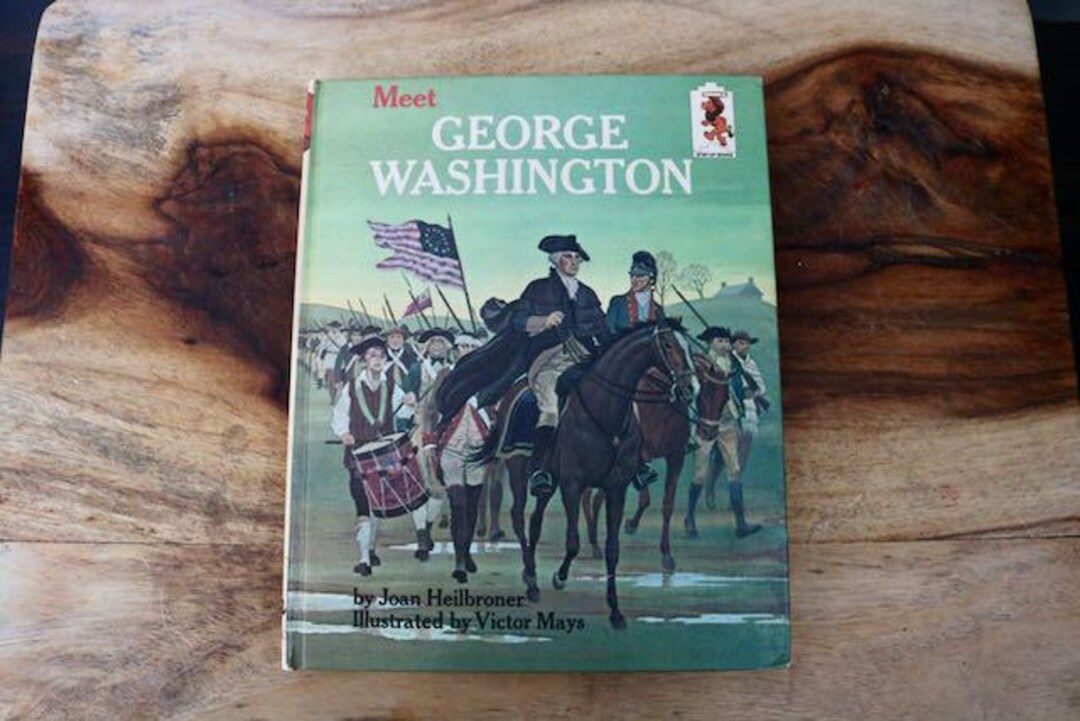 Vintage Meet George Washington Book, Hard Cover Random House Children's ...