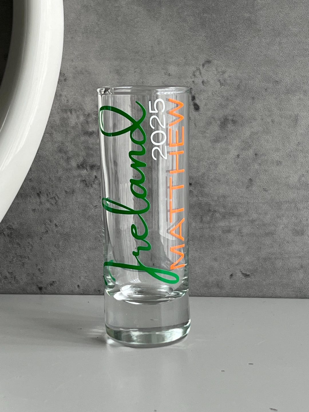 Personalised Travel Shot Glass: Custom Destination Favor, Weekend Trip ...