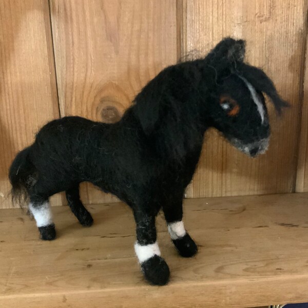 Needle Felted Pony - Etsy