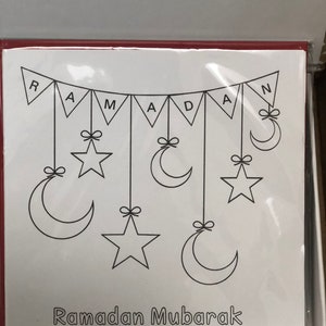 Ramadan Kids Activity Box Kit - Etsy