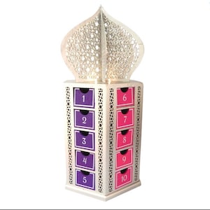 Lantern Shaped Wooden Ramadan Eid Advent Calendar - Etsy