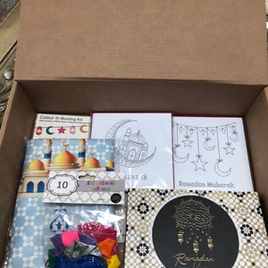 Ramadan Kids Activity Box Kit - Etsy
