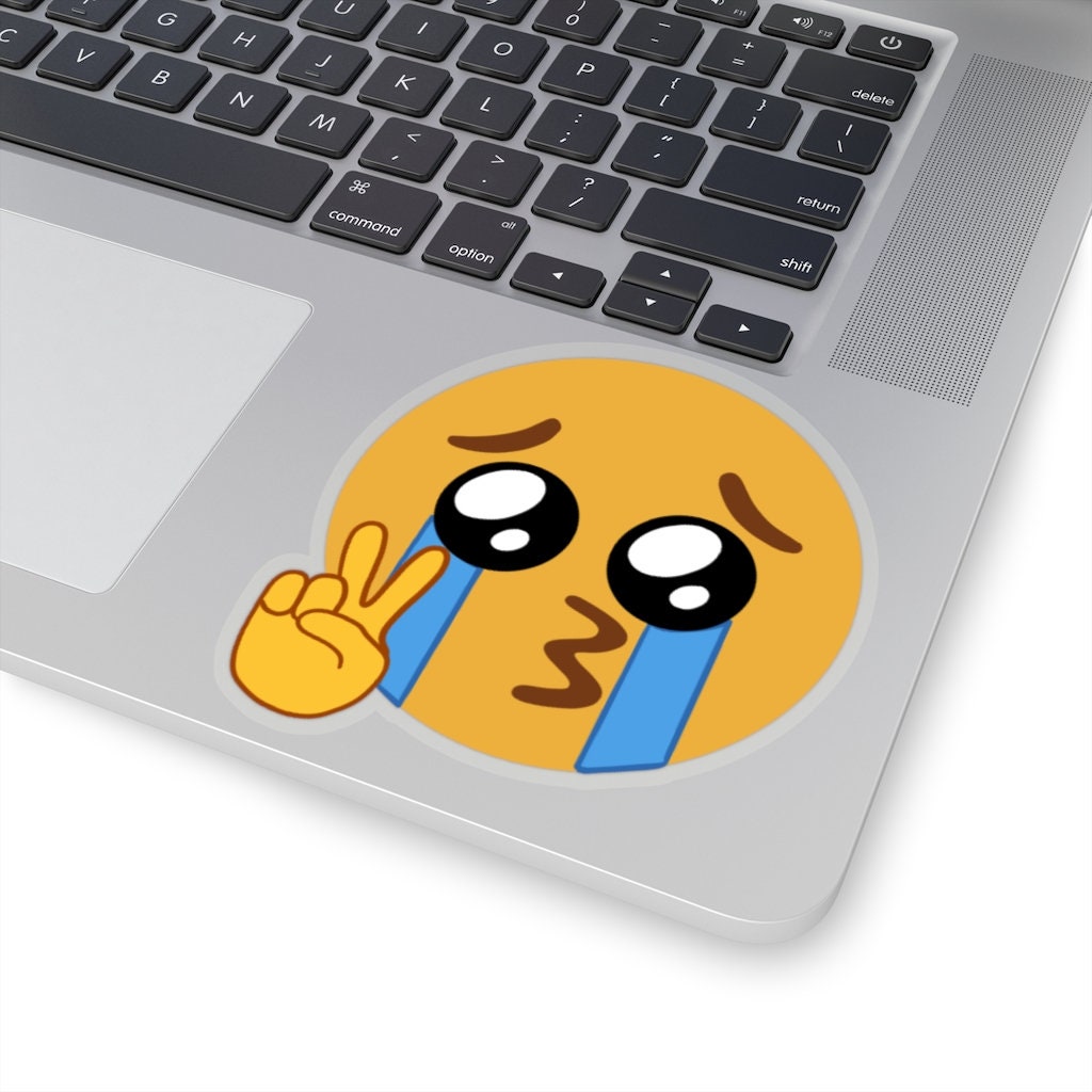 Emotional Breakdown Emoji Sticker - Etsy