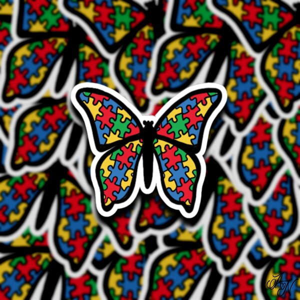 Autism Butterfly - Etsy