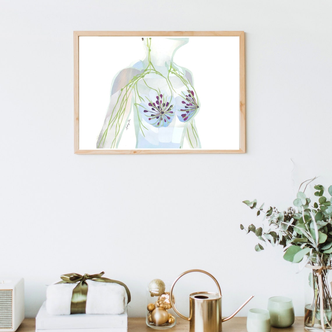 Lymphatic System Lymphedema Collage Art Digital Download - Etsy