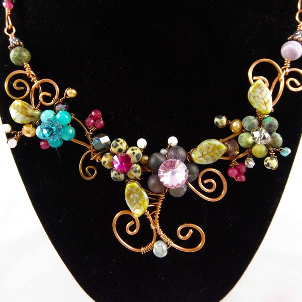 Colorful Necklace - Etsy