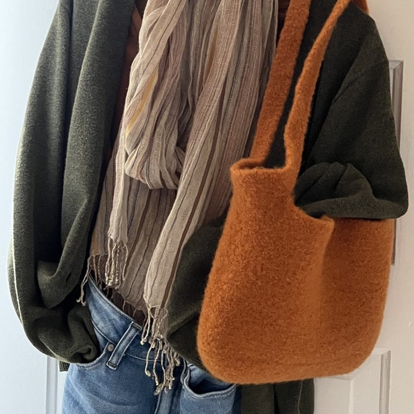 Felted Wool Purse - Etsy