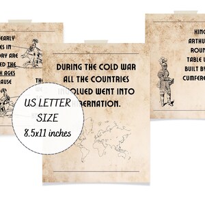 Funny History Puns Printables, Set of 10 High School History Classroom ...