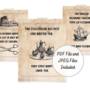 Funny History Puns Printables, Set of 10 High School History Classroom ...