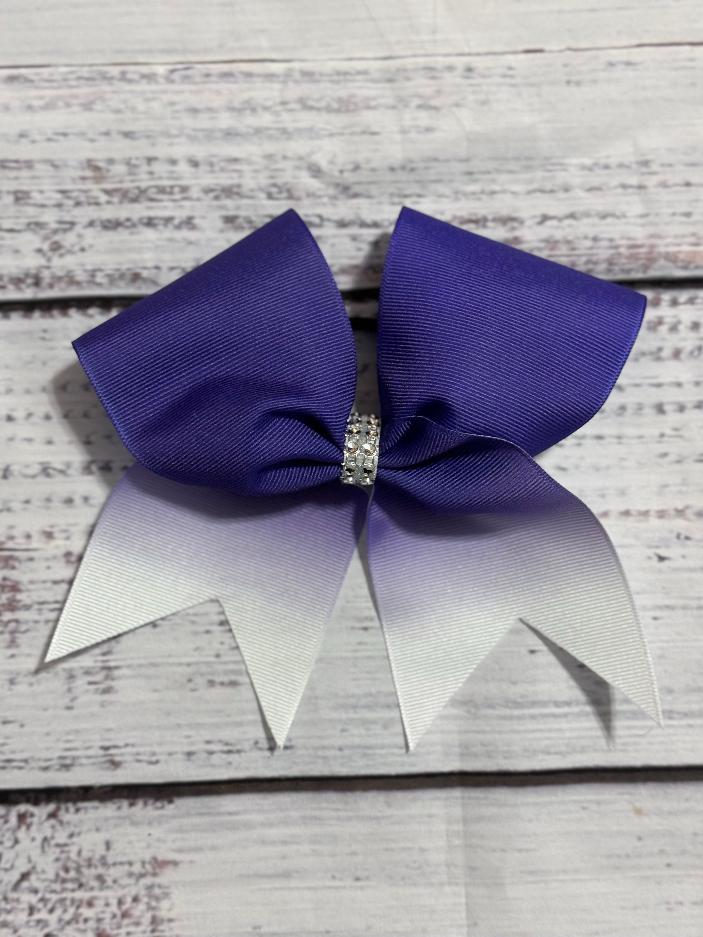 Quick Ship Ombré Matte Cheer Bow Try Out Bow Simple Bows 3inch Bows ...