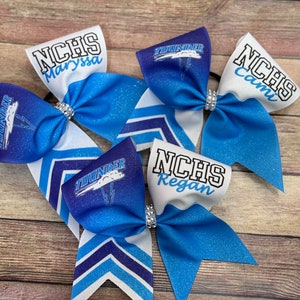 Custom Sublimated Cheer Bow - Three Inch Bows - Cheer Bows - Dance Bow ...
