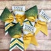 Custom Sublimated Cheer Bow Three Inch Bows Cheer Bows Dance Bow ...