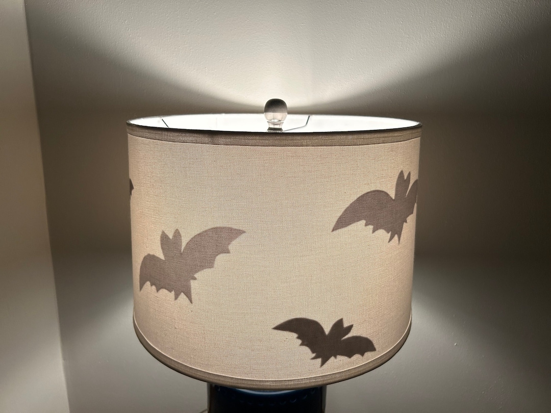 Halloween Bat Lamp Shade Decor - Etsy