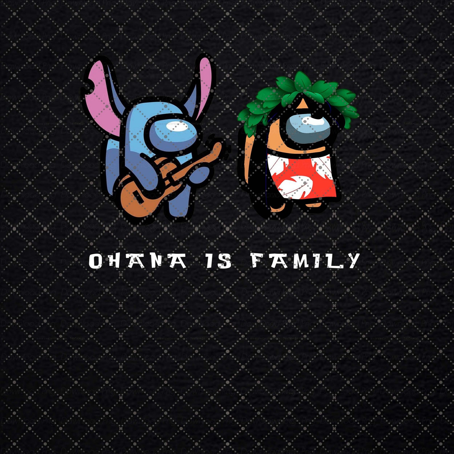 Stitch and Lilo Among Us Png, Among Us Hat Png, Stitch Png, Among Us ...