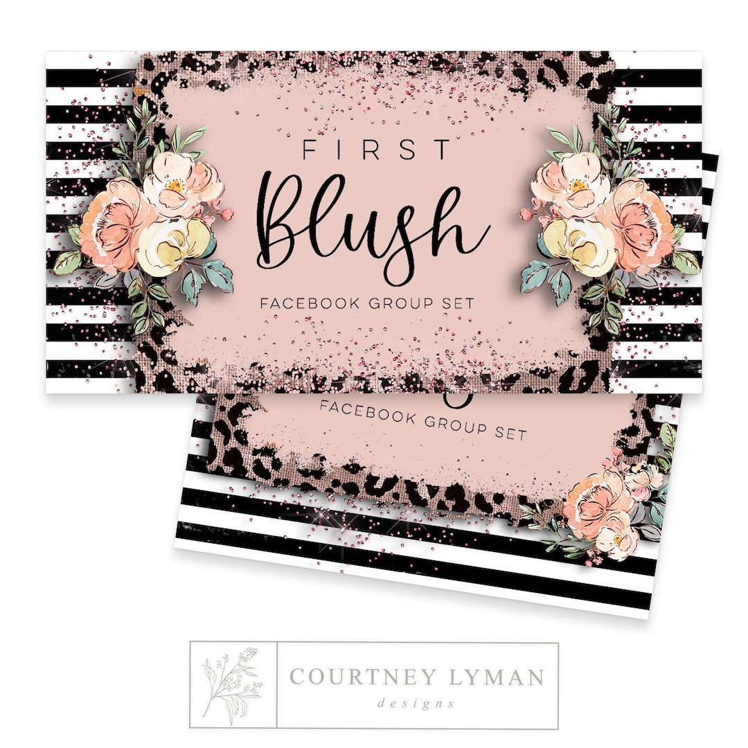 Facebook Group Set, Boutique Facebook Banner, Facebook Group Templates ...