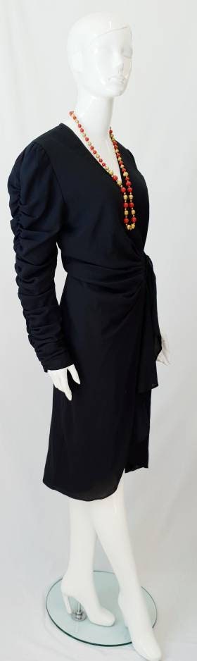 Vtg 80s YSL Yves Saint Laurent Paris Vivid Red Lucite and Gold - Etsy