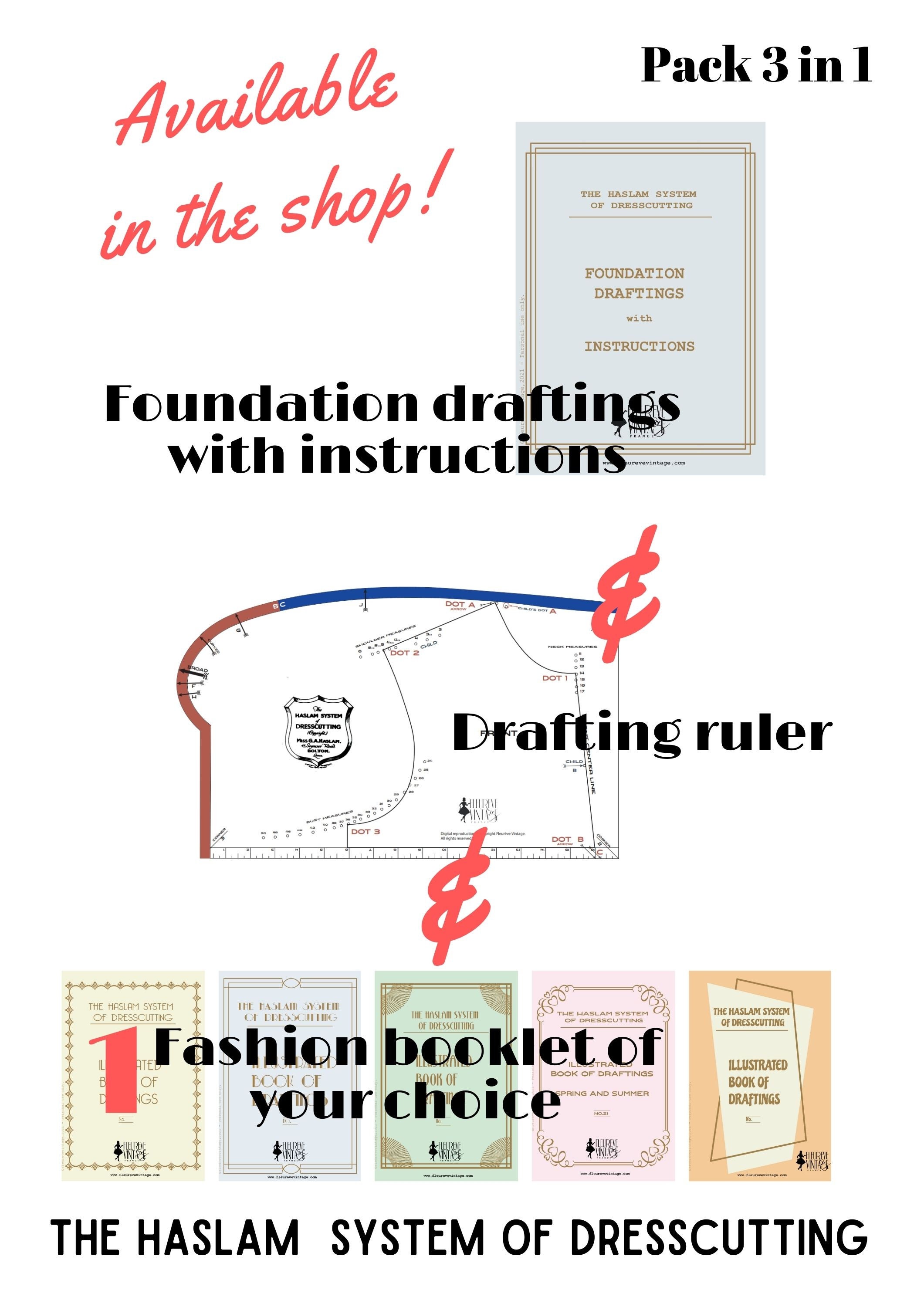 Sewing pattern book Vintage sewing patterns Haslam System of | Etsy