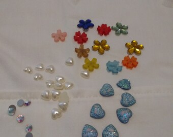 Flat back beads | Etsy