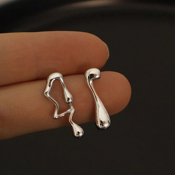 Abstract Earrings - Etsy
