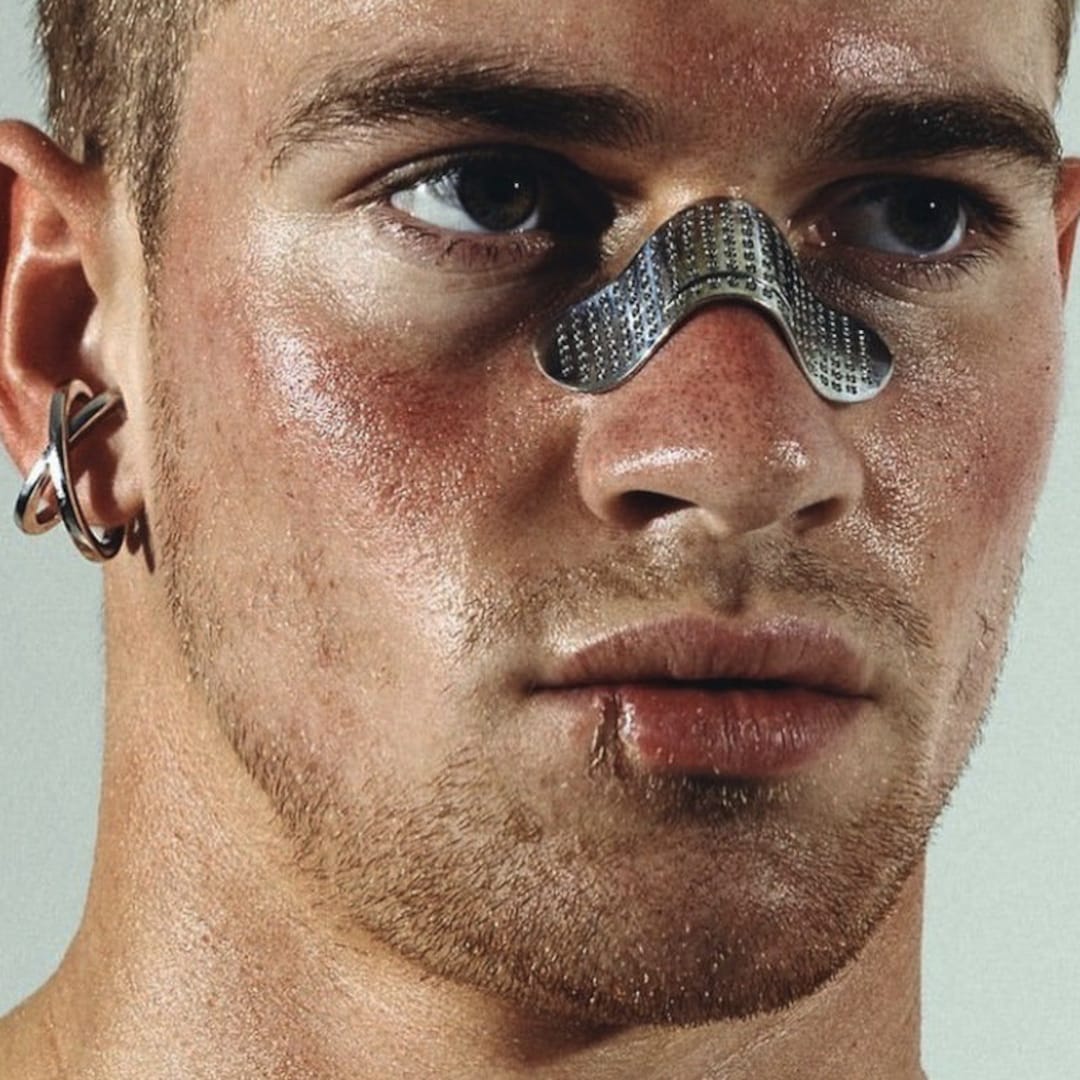 Y2K Vintage INS European Fashion Nose Clip Decoration Men or Women ...