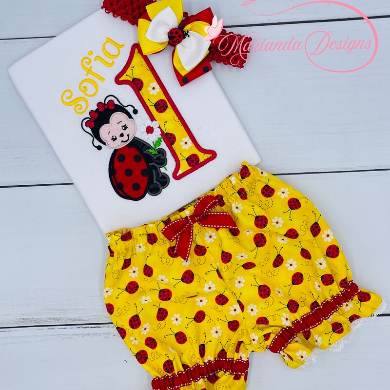 Ladybug 1st Birthday - Etsy