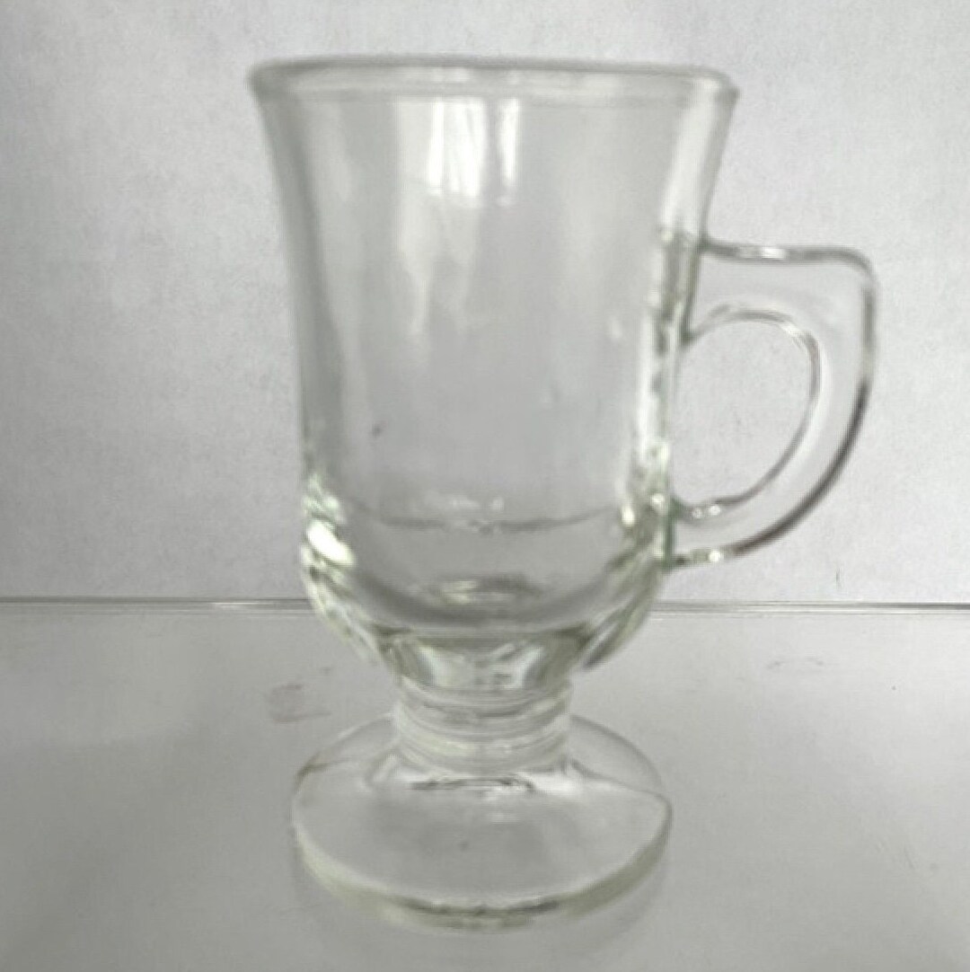 Yerba Mate Glass| Free Bombilla | Clear Glass Mate With Handle | Handle ...