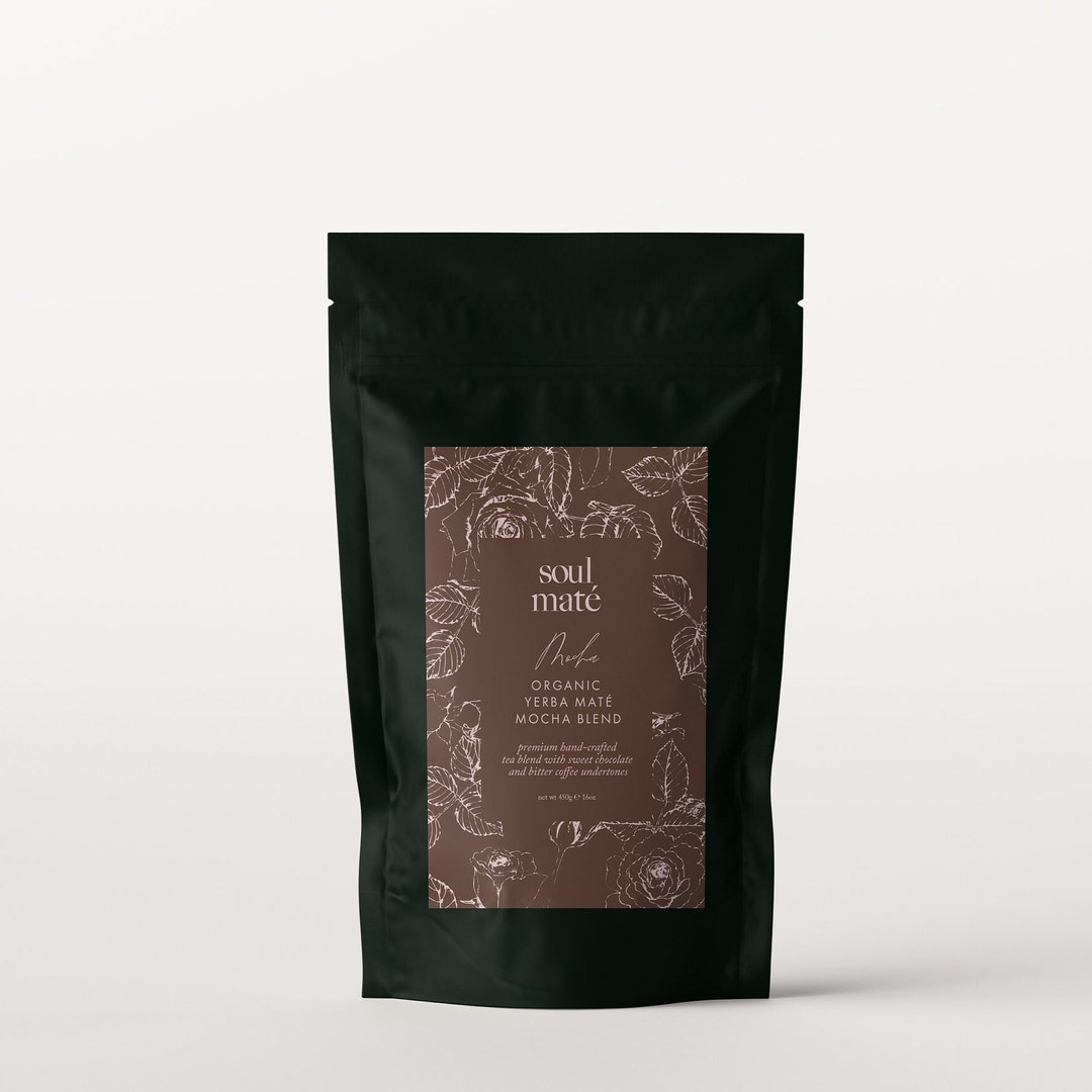 MOCHA Yerba Mate Tea Blend| Chocolate and Coffee Tea | Dairy Free ...