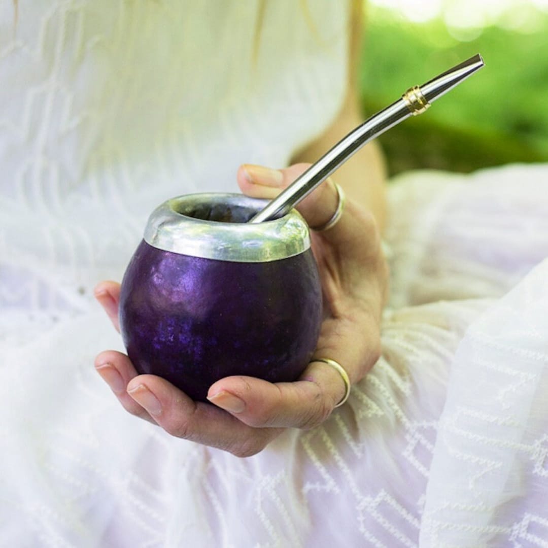 Yerba Mate Kit | Gourd With Bombilla and Yerba Mate|mate Y Bombilla ...