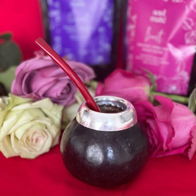 Authentic Yerba Mate Starter Set | Gourd, Bombilla & Organic Yerba - Etsy